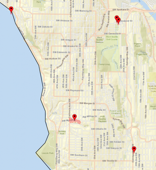 UPDATE: Clusters of power outages hit West Seattle; Now restored ...